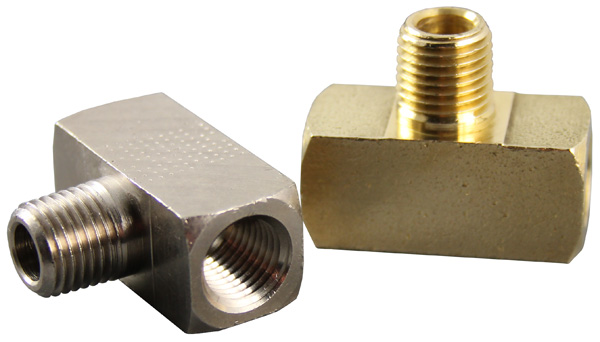 Branch Tee Brass, Nickel Plated Brass | Polyconn